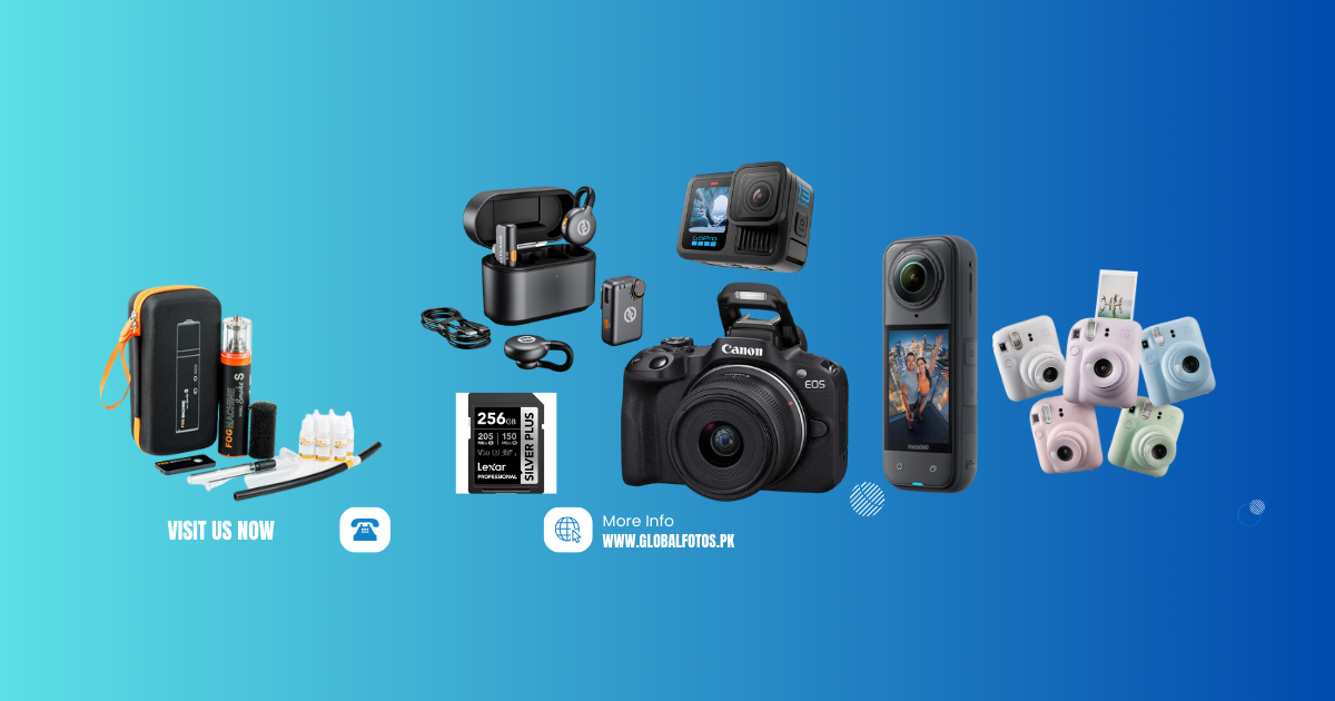 DSLR Cameras in Pakistan – Best Canon & Nikon DSLR Prices